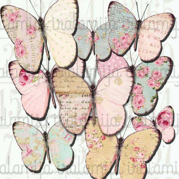Printable Butterfly - Etsy