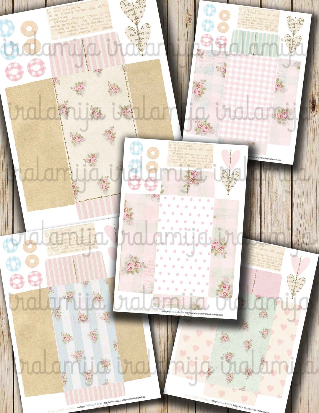 Envelopes / Forever SHABBY Envelopes/ Printable Digital Images ...