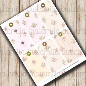 Printable TAGS / FRENCH GARDEN Tags No 2 / Printable Download / Vintage ...