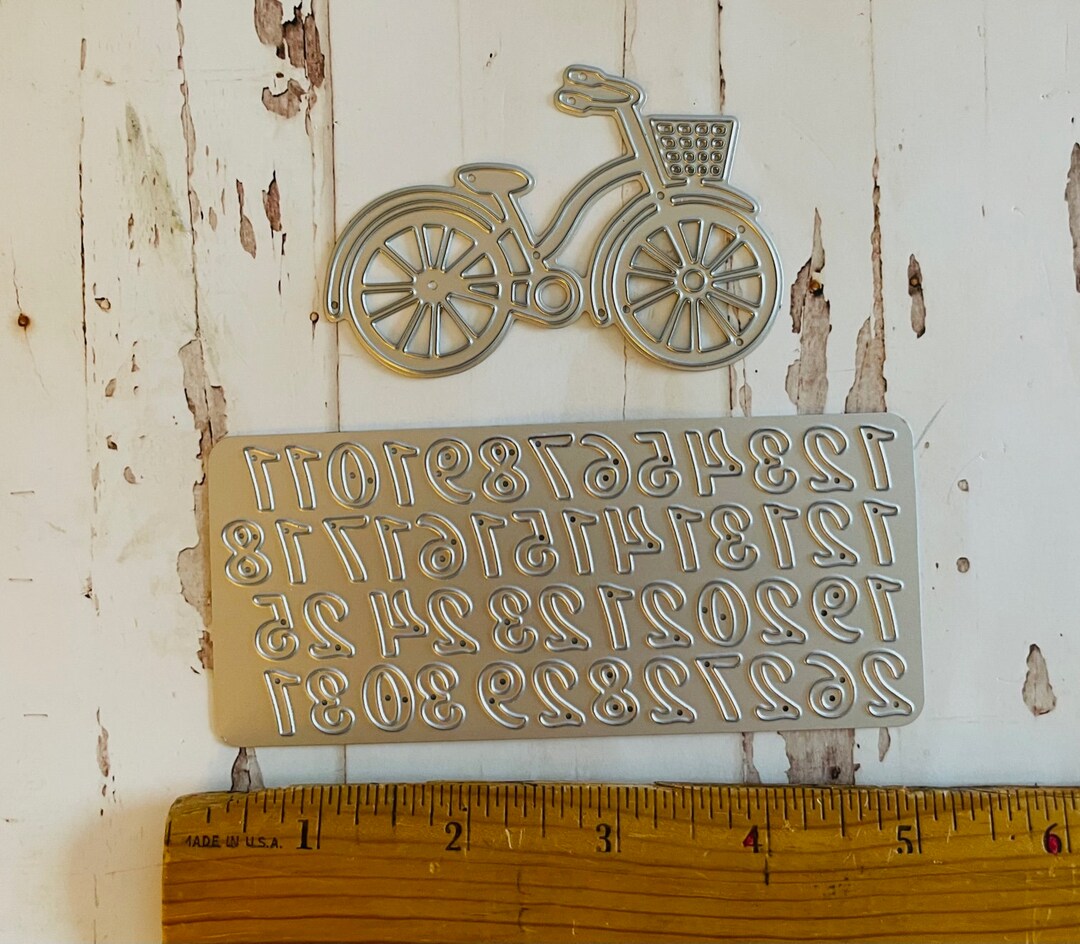 METAL DIES, Die Cut, Metal Dies, Numbers, Gifts, Die Cuts, Die Cut ...