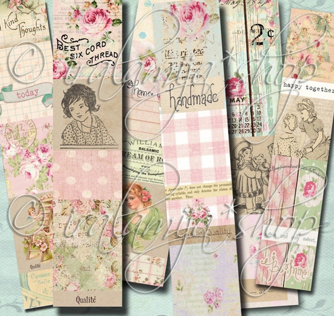 VINTAGE STRIPS No. 2 Printable Images -printable Download / Vintage ...