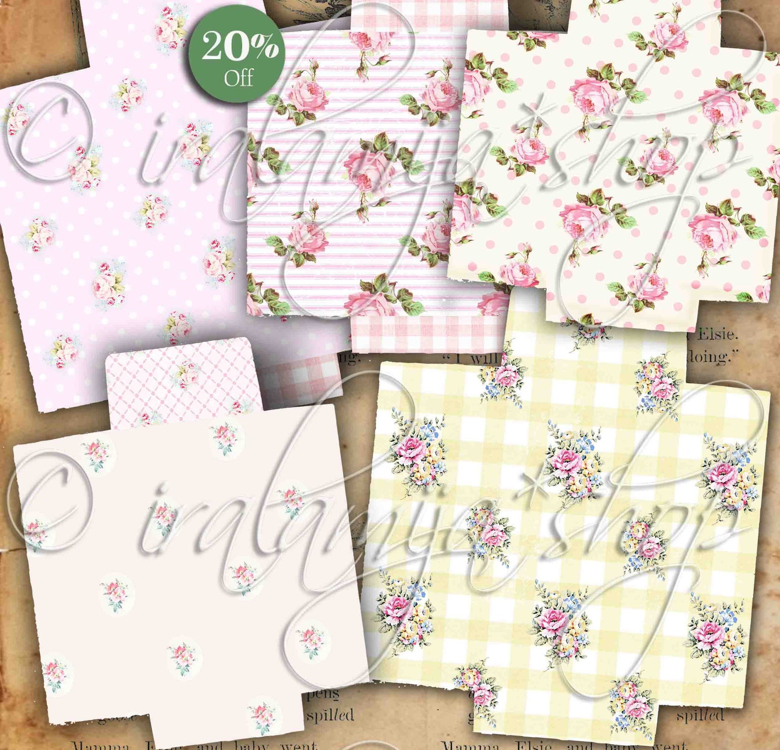 Printable Envelopes / BIG ENVELOPES No.1 / Printable Digital - Etsy