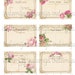 MINI POSTCARDS Printable Digital Images Printable Download / Vintage ...