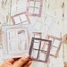 RUSTIC WINDOWS Collage Digital Images - Printable Download File Digital ...
