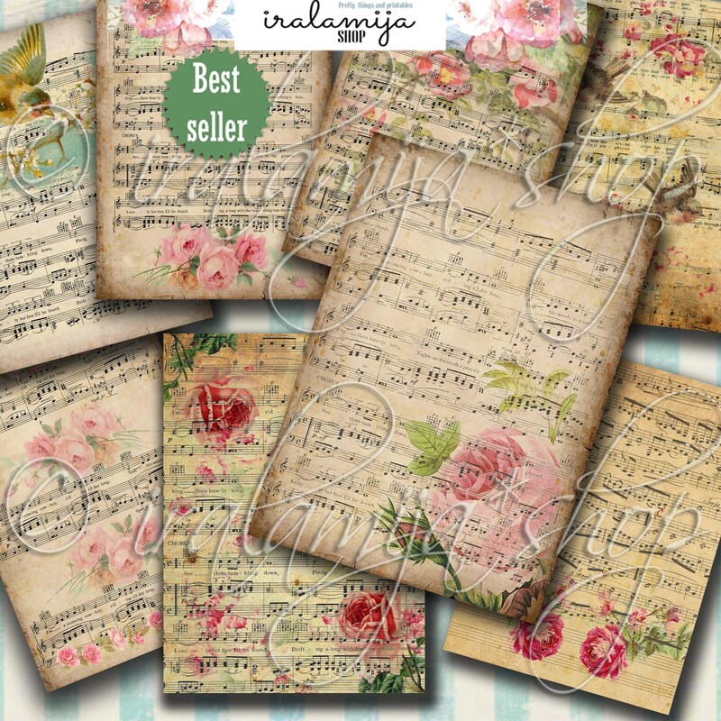 Music Decoupage - Etsy