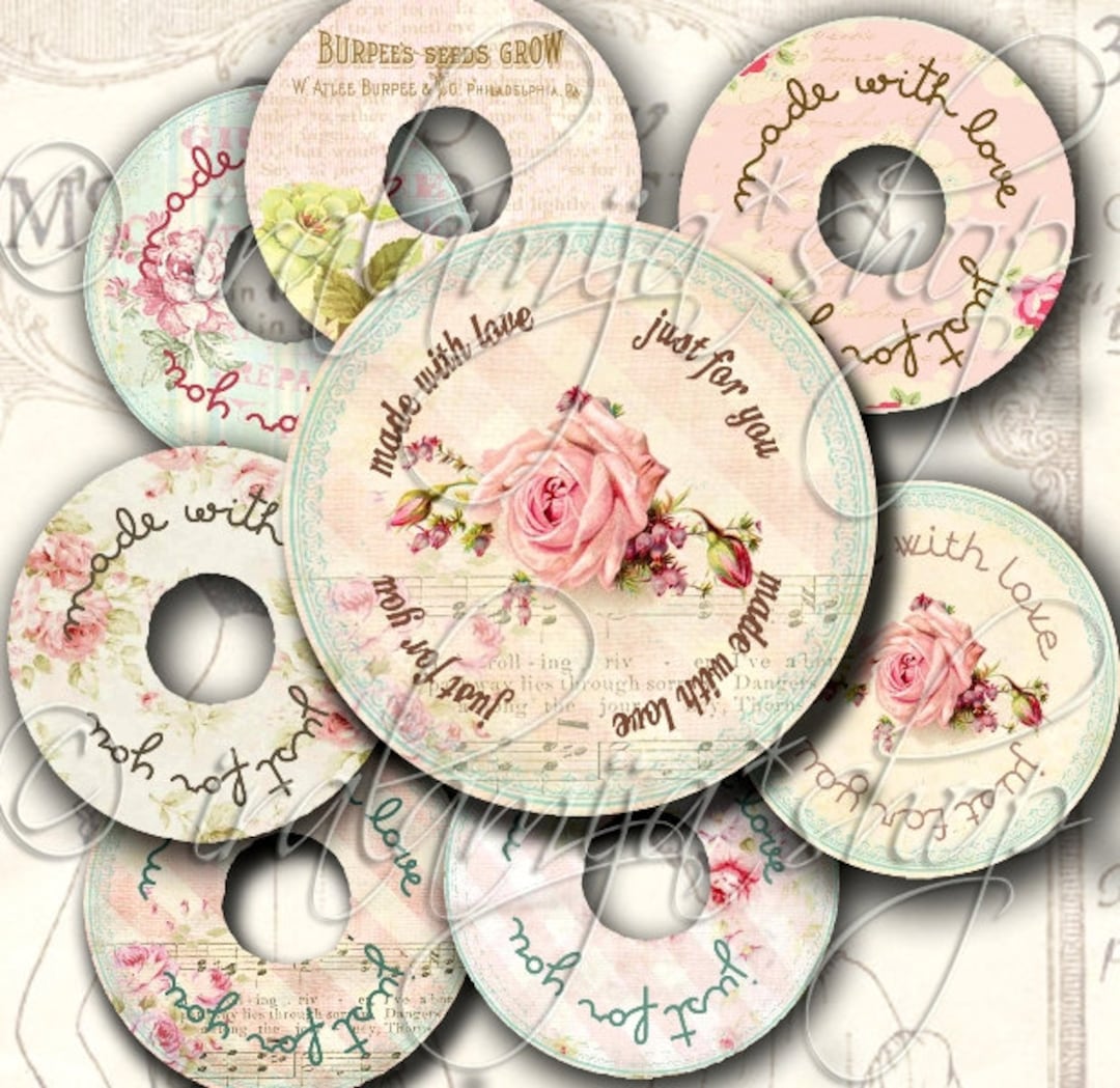 LOVE SPOOLS Printable Images - Printable Download / Vintage / Scrapbook ...