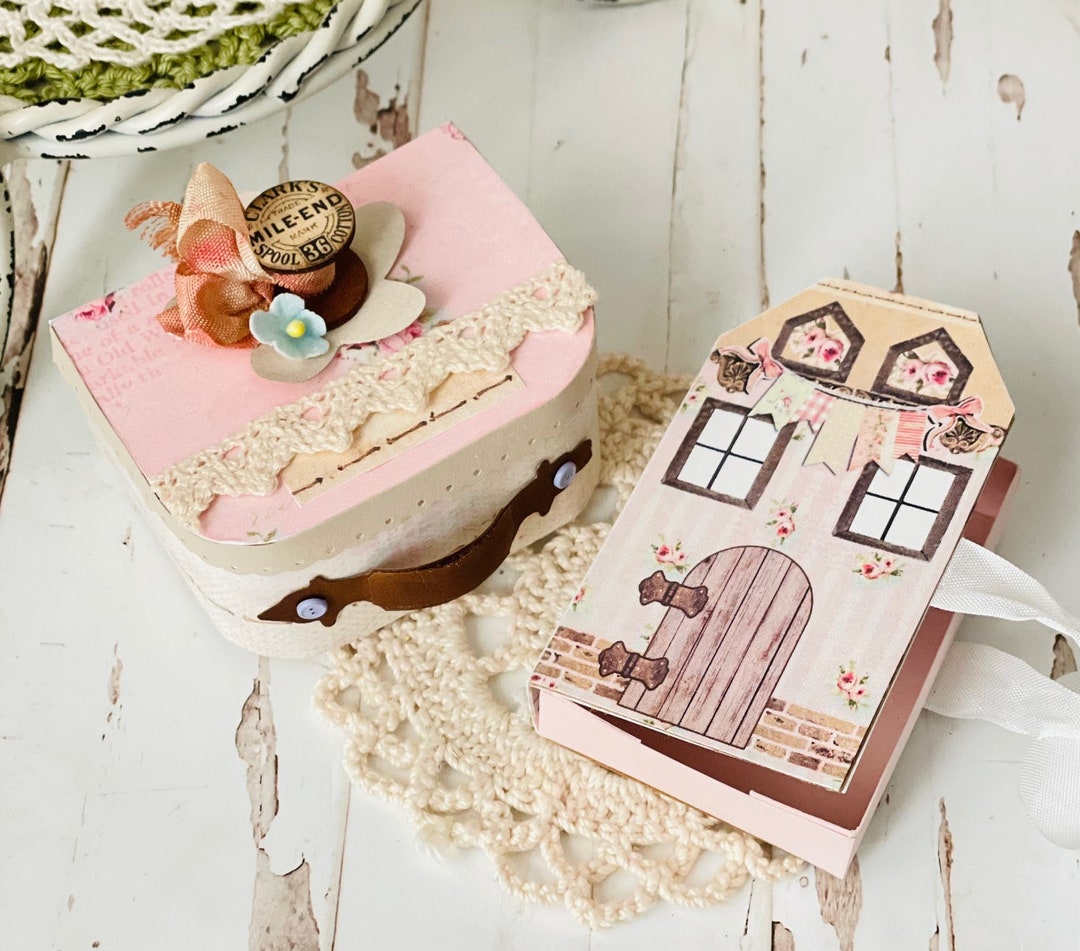 Miniature Box, Tiny Boxes, Mini Suitcase Box, House Box, Mini Box ...