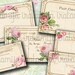 MINI POSTCARDS Printable Digital Images Printable Download / Vintage ...