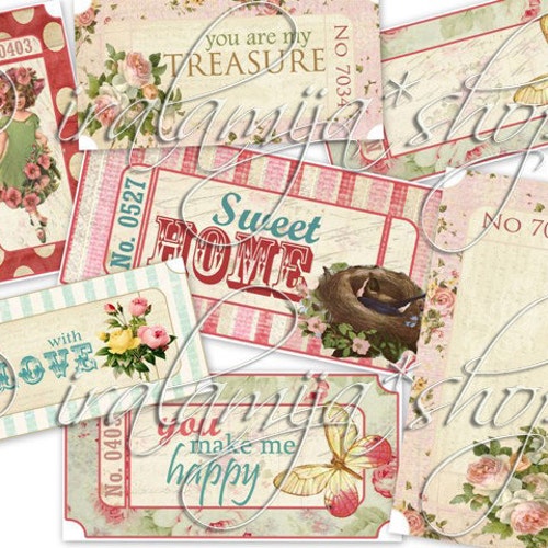 ALWAYS FLASHCARDS Collage Digital Images printable Download | Etsy