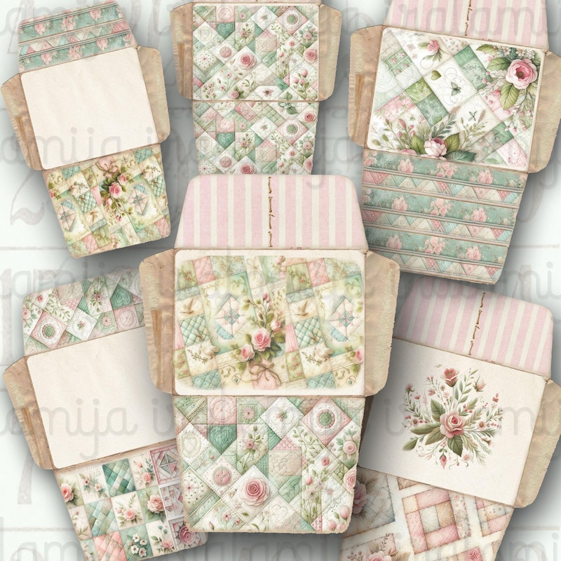Vintage Envelope Quilt - Etsy