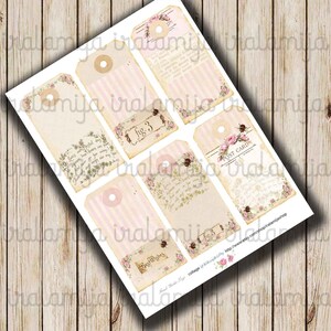 Printable TAGS / FRENCH GARDEN Tags / Printable Download / Vintage ...