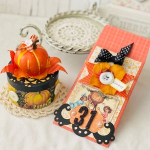 Halloween Box and Envelope Set - Halloween Set - Halloween Envelope ...