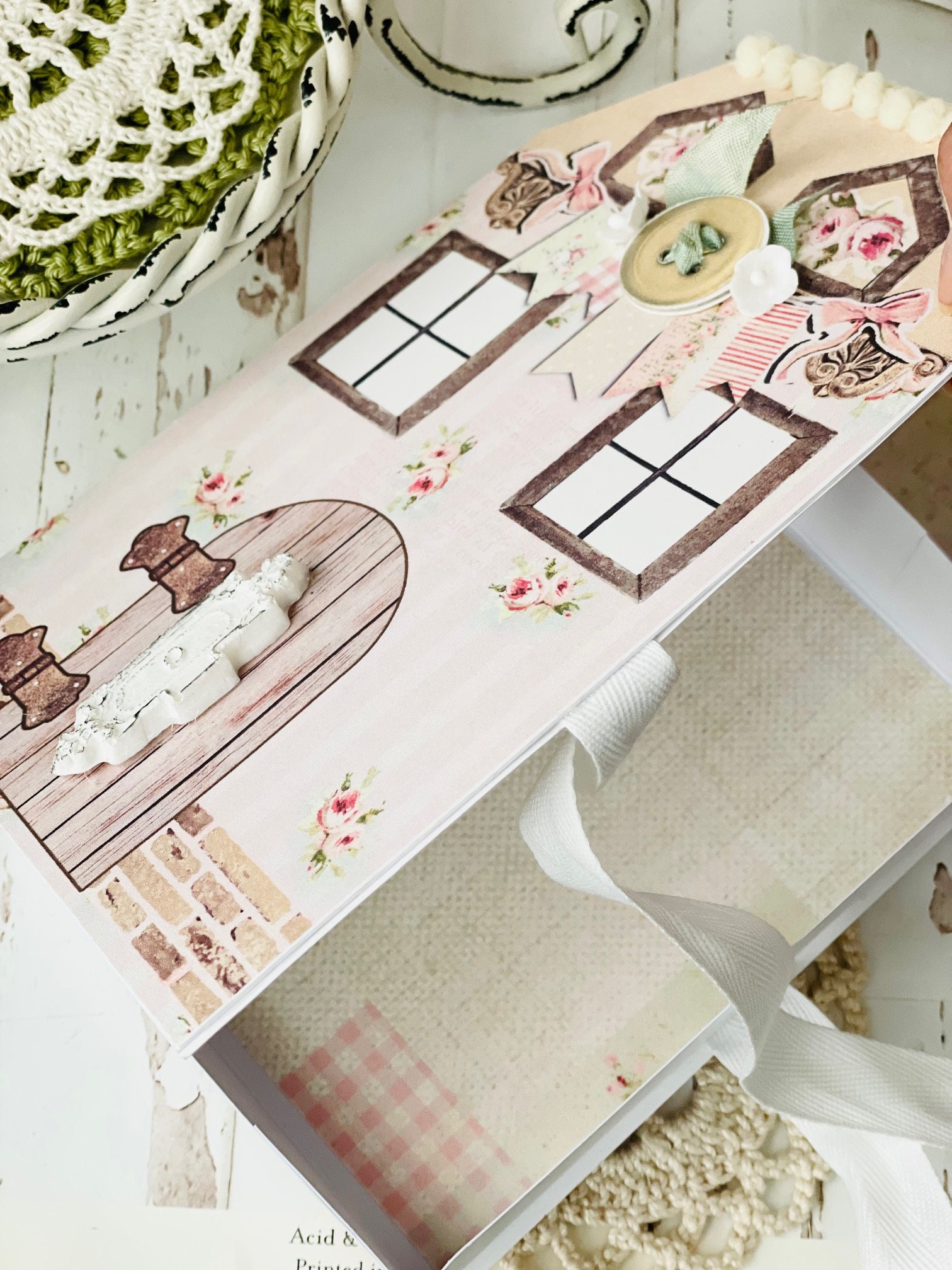 House Box TUTORIAL, DIY House Box, Mini Box, Handmade Paper Boxes ...