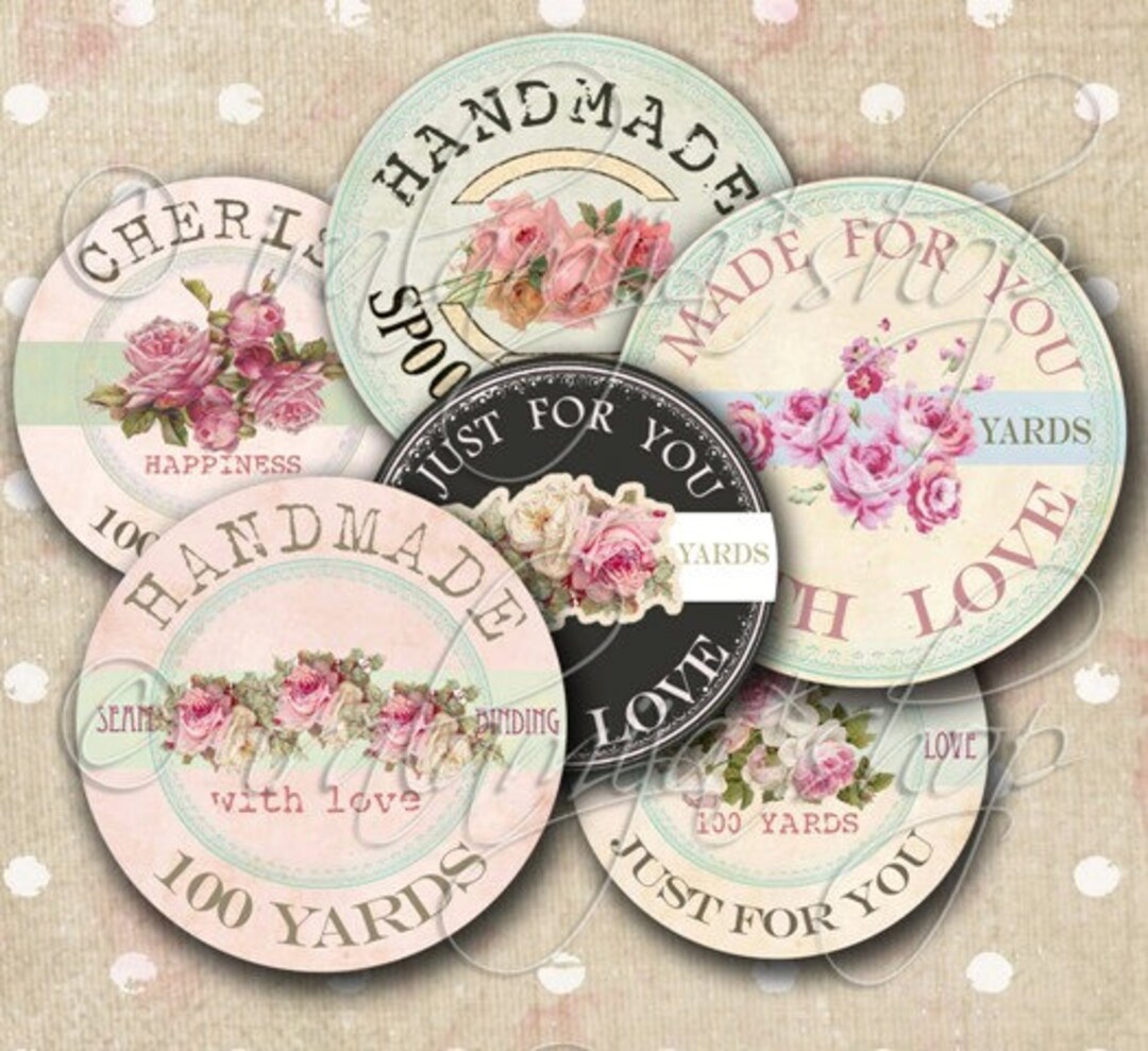 SHABBY SPOOLS Printable Images - Printable Download / Vintage ...