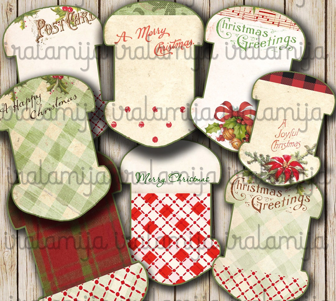 Printable LACE HOLDERS / CHRISTMAS Lace Holders / Printable Download ...