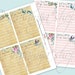 Printable Cards TO DO LIST Collage Digital Images -printable Download ...