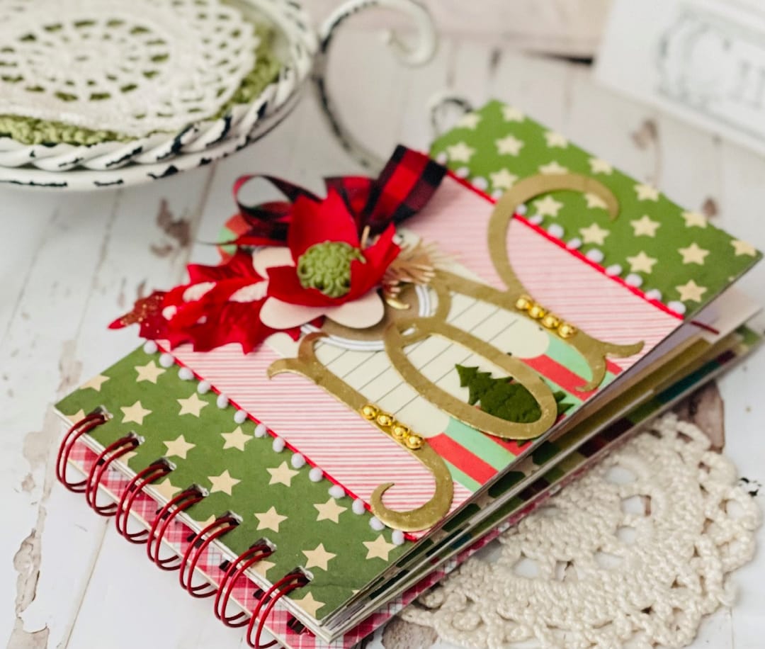 Christmas Mini Album Scrapbook Album Mini Album Christmas Album ...