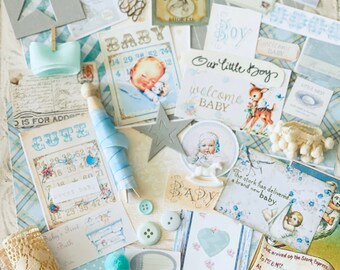 Baby Scrapbook Kit - Etsy