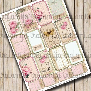 VINTAGE TICKETS Printable Digital Images -printable Download / Tickets ...