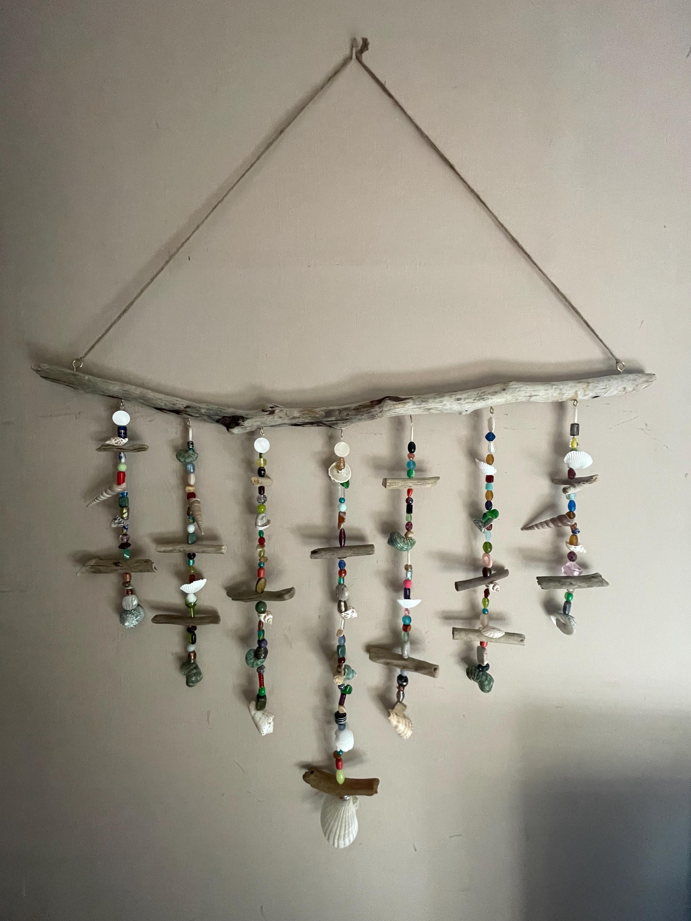Boho Driftwood ,wind Chime, Wall-art - Etsy