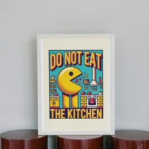 Do Not Eat the Kitchen | Print, Poster, Portrait, Wall Art, Wall Decor ...