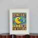 Do Not Eat the Kitchen | Print, Poster, Portrait, Wall Art, Wall Decor ...