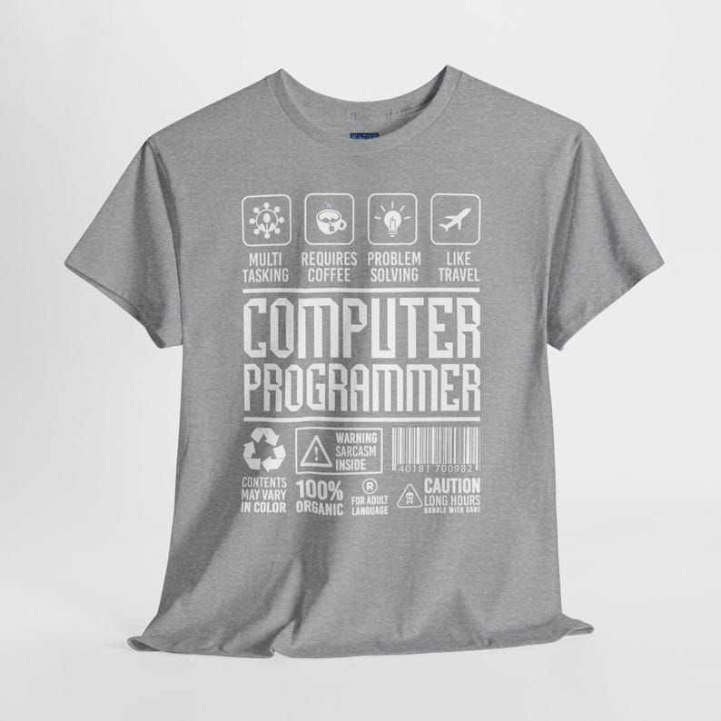 Funny Computer Programmer Tech Icons Coding Labels T-shirt - Etsy