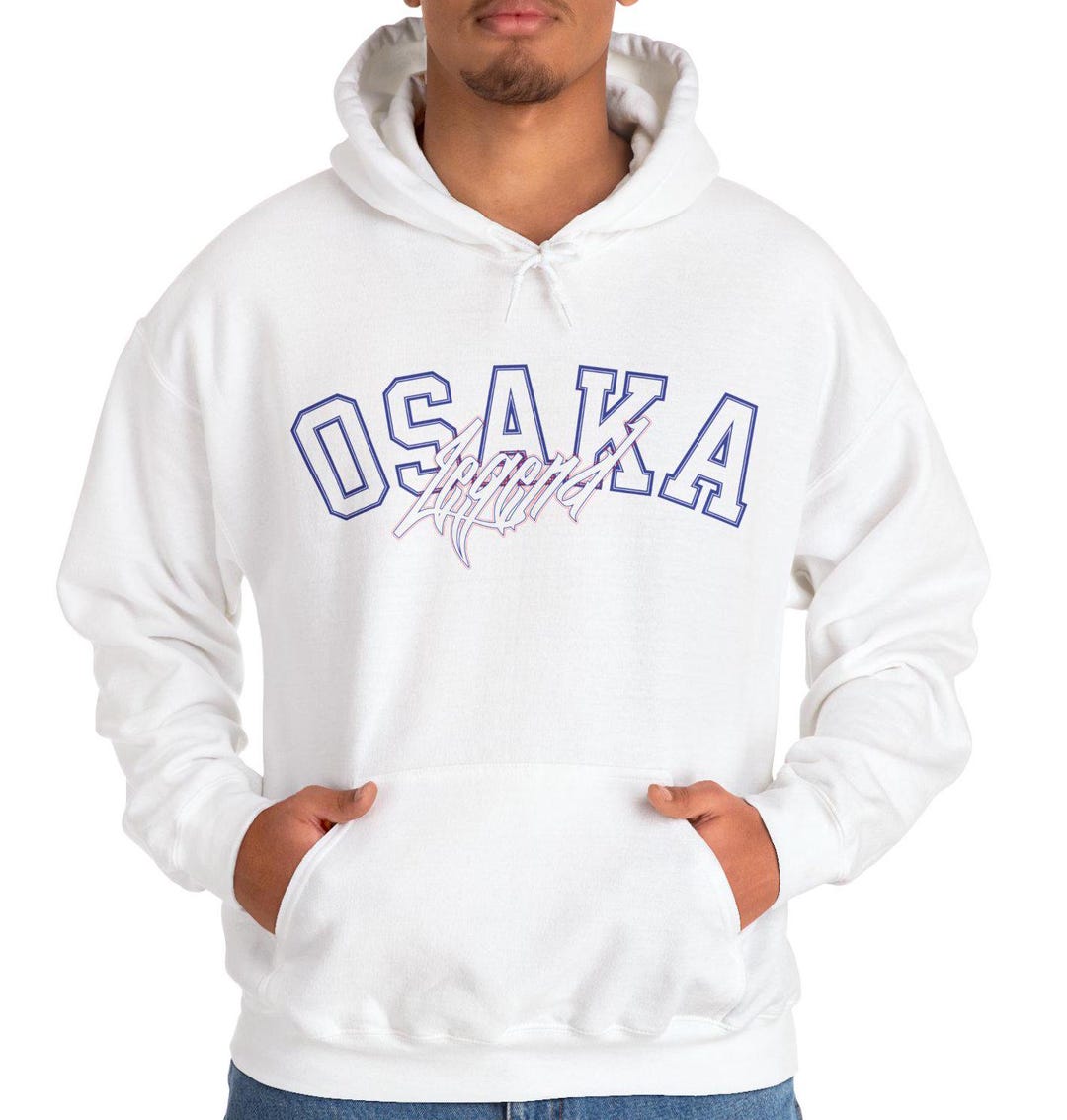 Osaka Legend Hoodie, Japanese Sweatshirt, Urban Streetwear, Cool ...