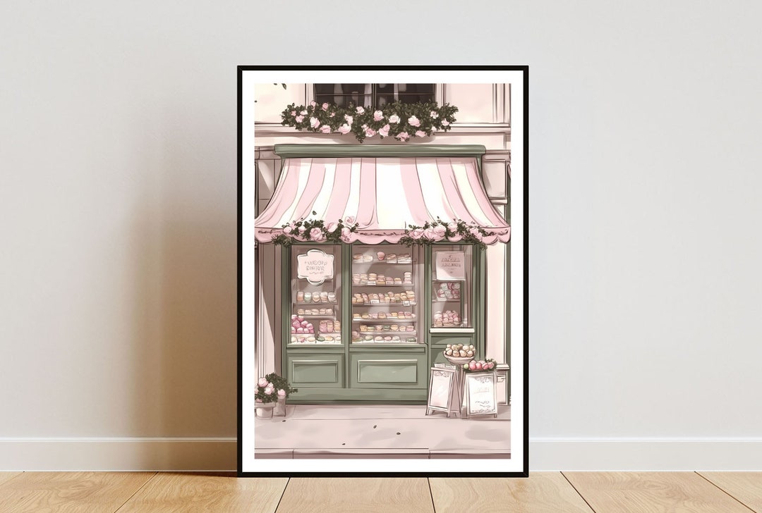Candy Shop Poster, Retro Wall Art, Sweet Shop Wall Art, Candy Art ...