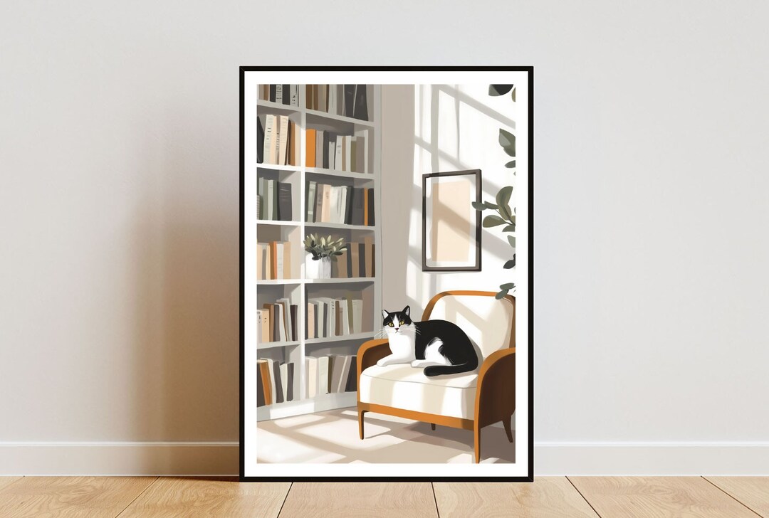 Book Poster, Book Print, Book Wall Art, Book Art Poster, Library Print ...