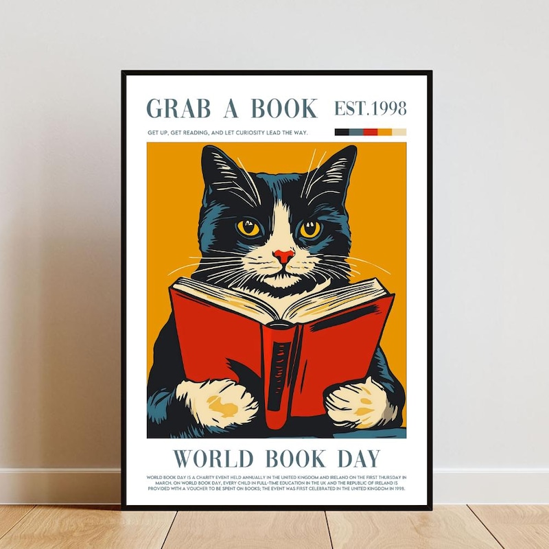 World Book Day Posters - Etsy