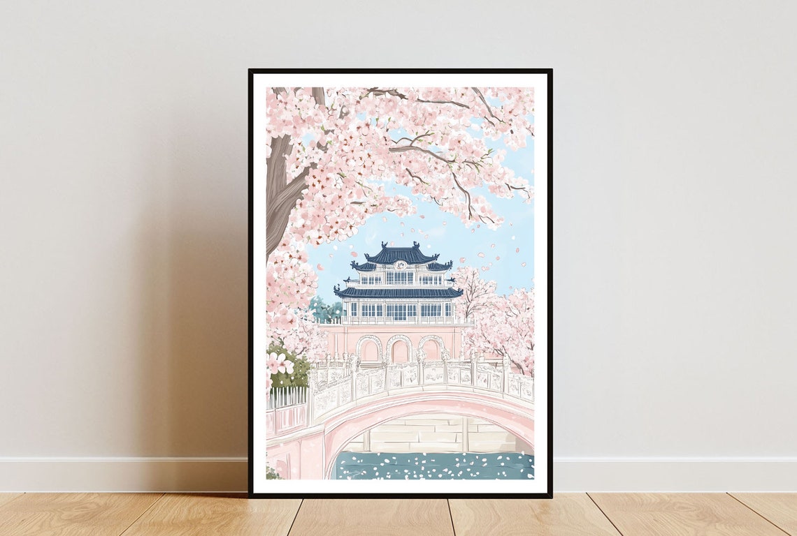 Beijing Poster, Beijing Print, China Wall Art, Travel Poster, China ...