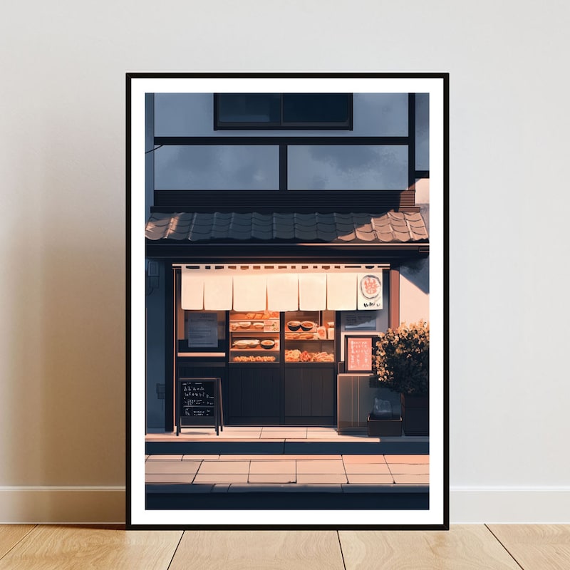 Japanese Poster - Etsy