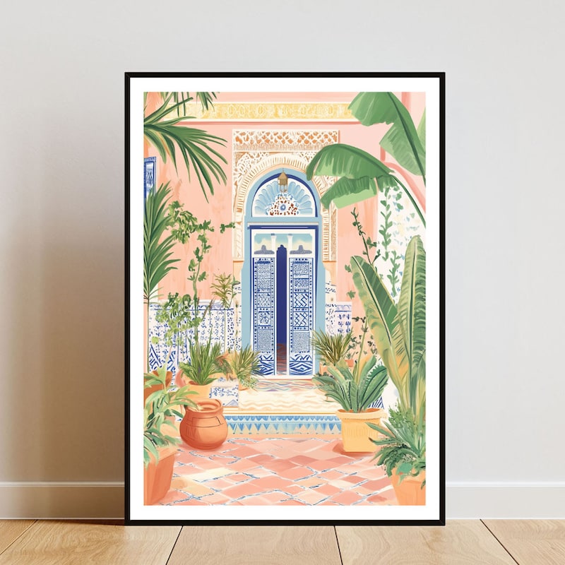 Moroccan Print - Etsy UK