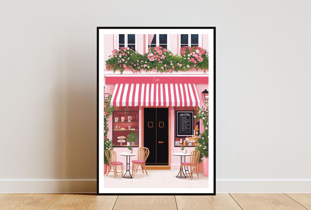 Cafe Poster, Coffee Print, Coffee Wall Art, Restaurant Art Poster, Cafe ...
