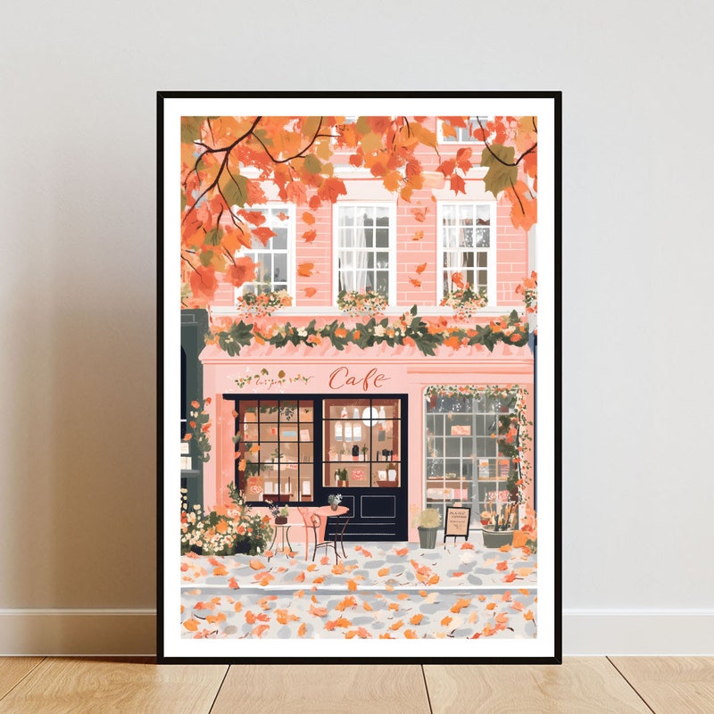 Cafe Poster - Etsy