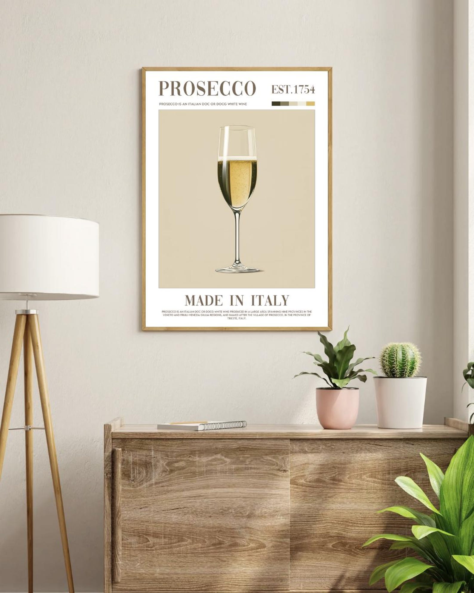 Prosecco Poster, Kitchen Print, Alcohol Wall Art, Champagne Print ...
