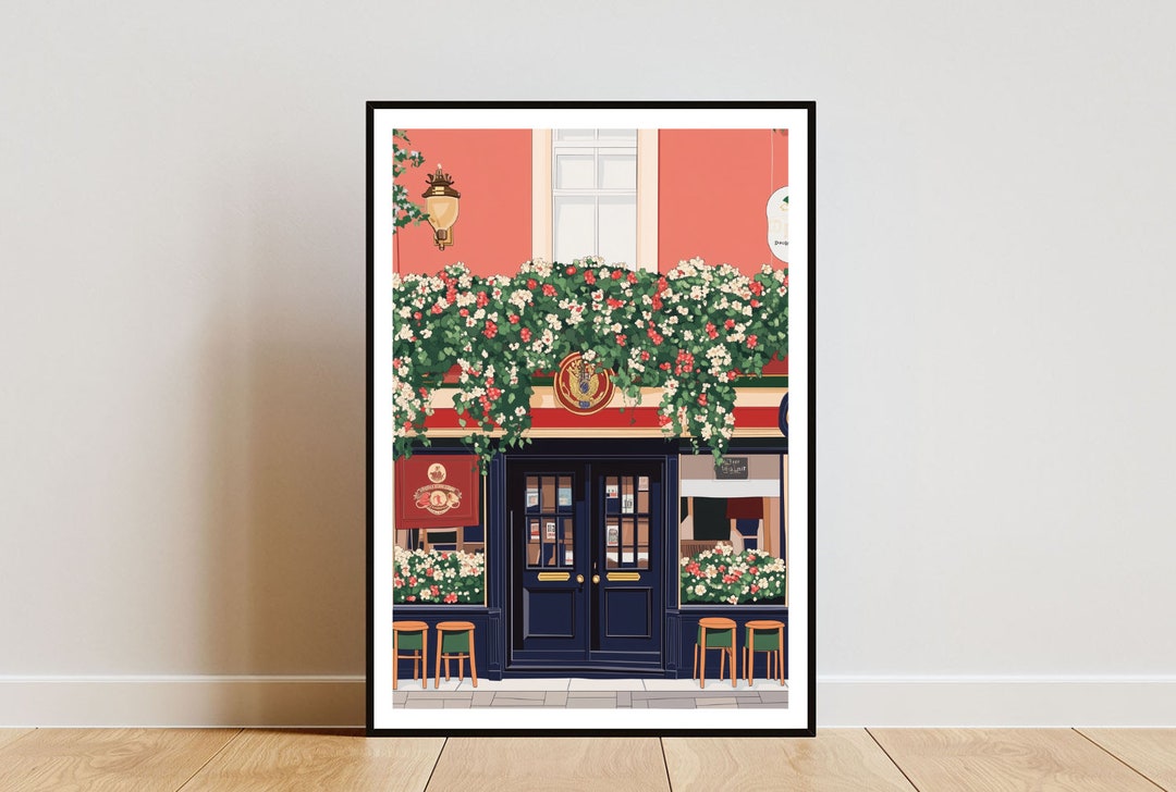 Irish Pub Poster, Alcohol Print, Beer Wall Art, Alcohol Art Poster ...