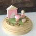 Perfeclty Pink Play Set Wooden Peg Doll Waldorf - Etsy