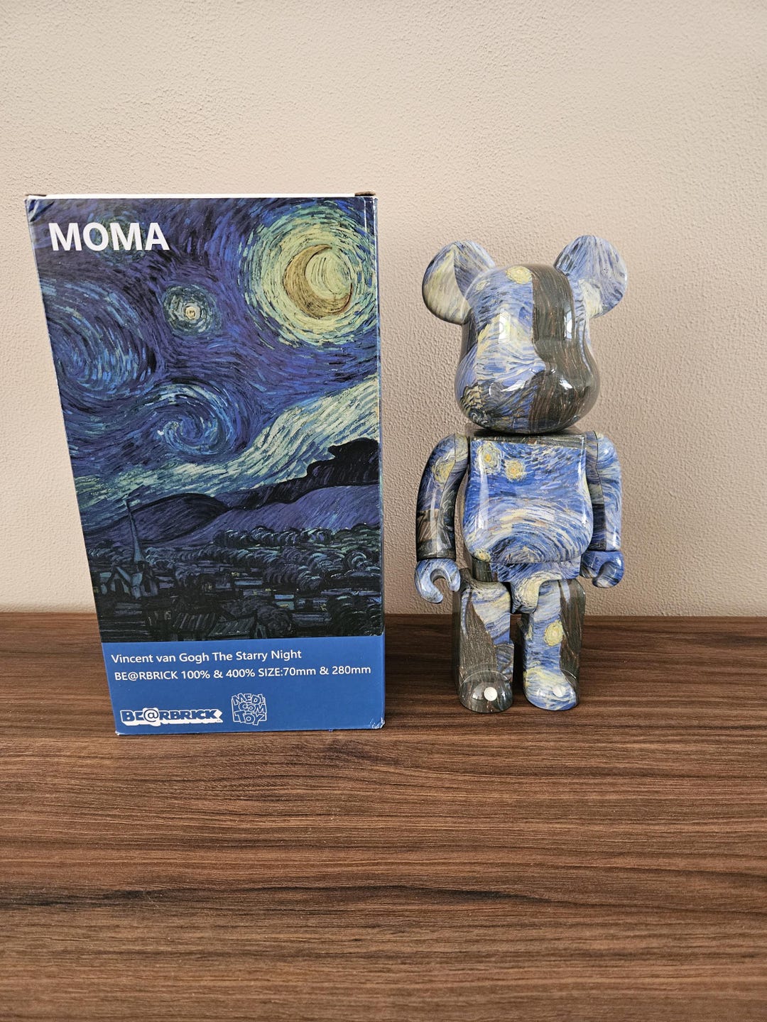 Bearbrick Custom Van Gogh and Daft Punk 28 CM High New With Box - Etsy