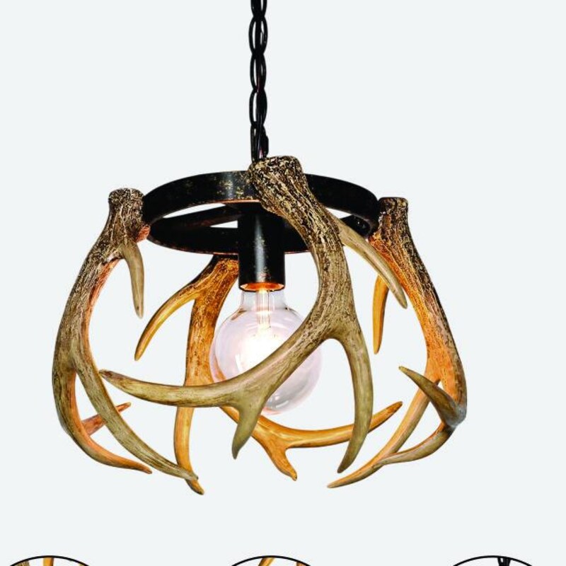 Antler Lighting - Etsy