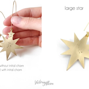 Personalized Brass Star Constellation Ornament - Etsy