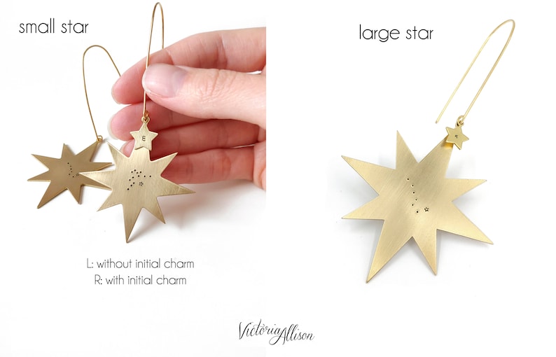 Personalized Brass Star Constellation Ornament - Etsy