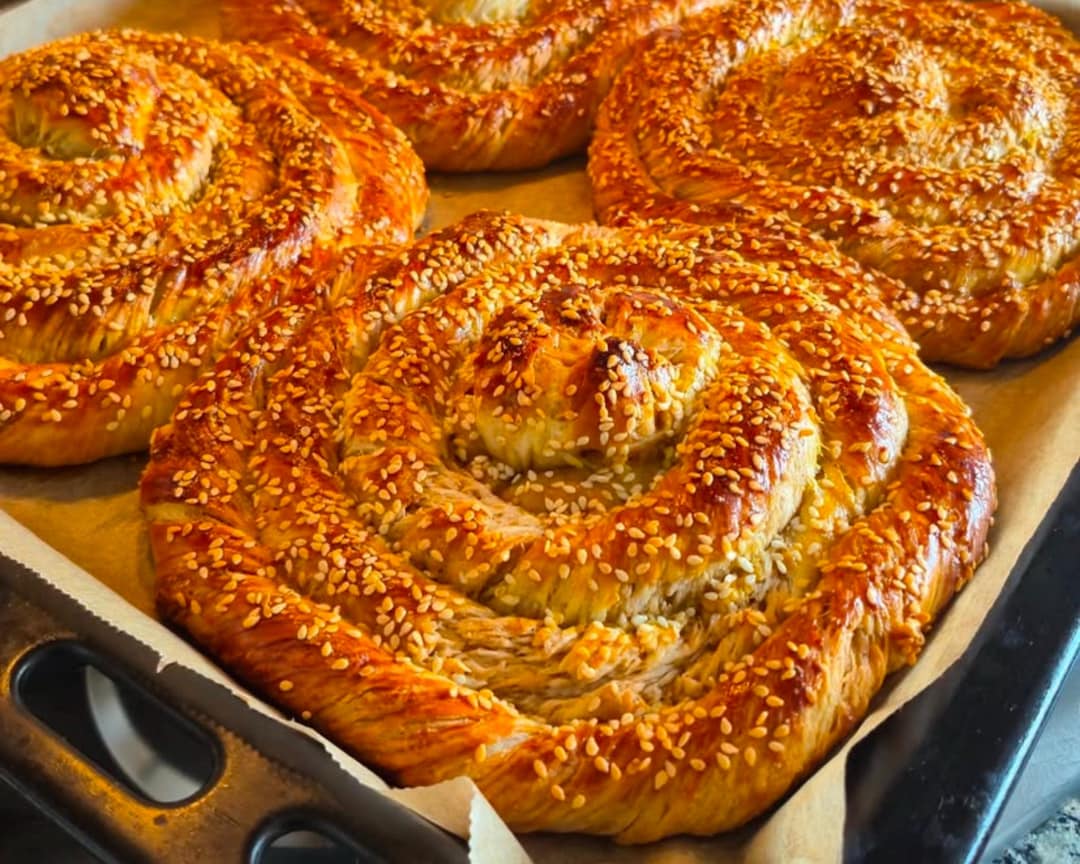Handmade Tahini Rolls: Authentic Turkish Sesame Pastry - Etsy