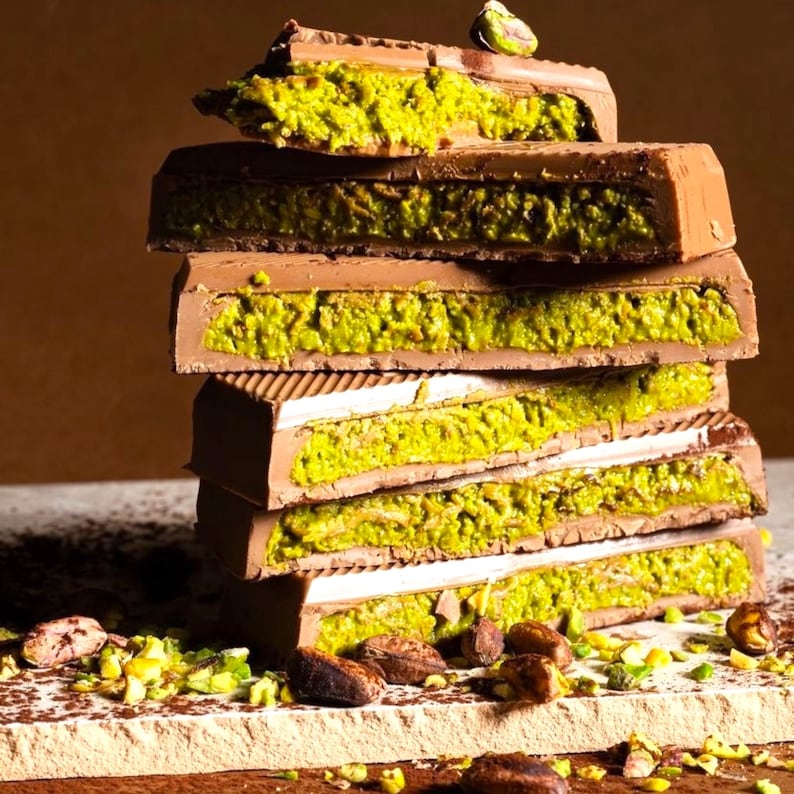 Dubai Chocolate Bar Pistachio,kunafa Chocolate Bar,chocolate Dubai Bar,pistachio Cream Dubai ...