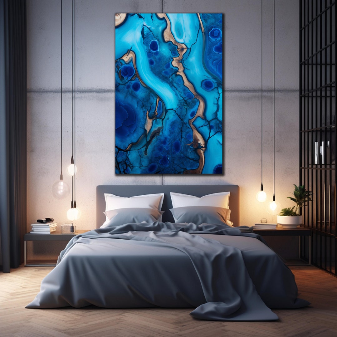 Glamorous Abstract Glass Wall Art-glass Printing-large Wall Art ...
