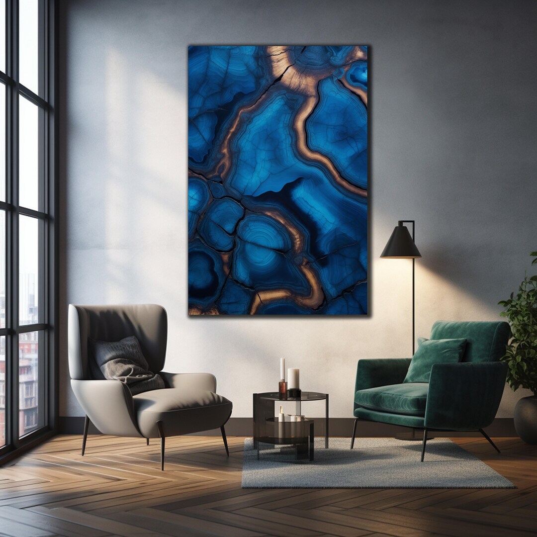 Glamorous Abstract Glass Wall Art-glass Printing-large Wall Art ...