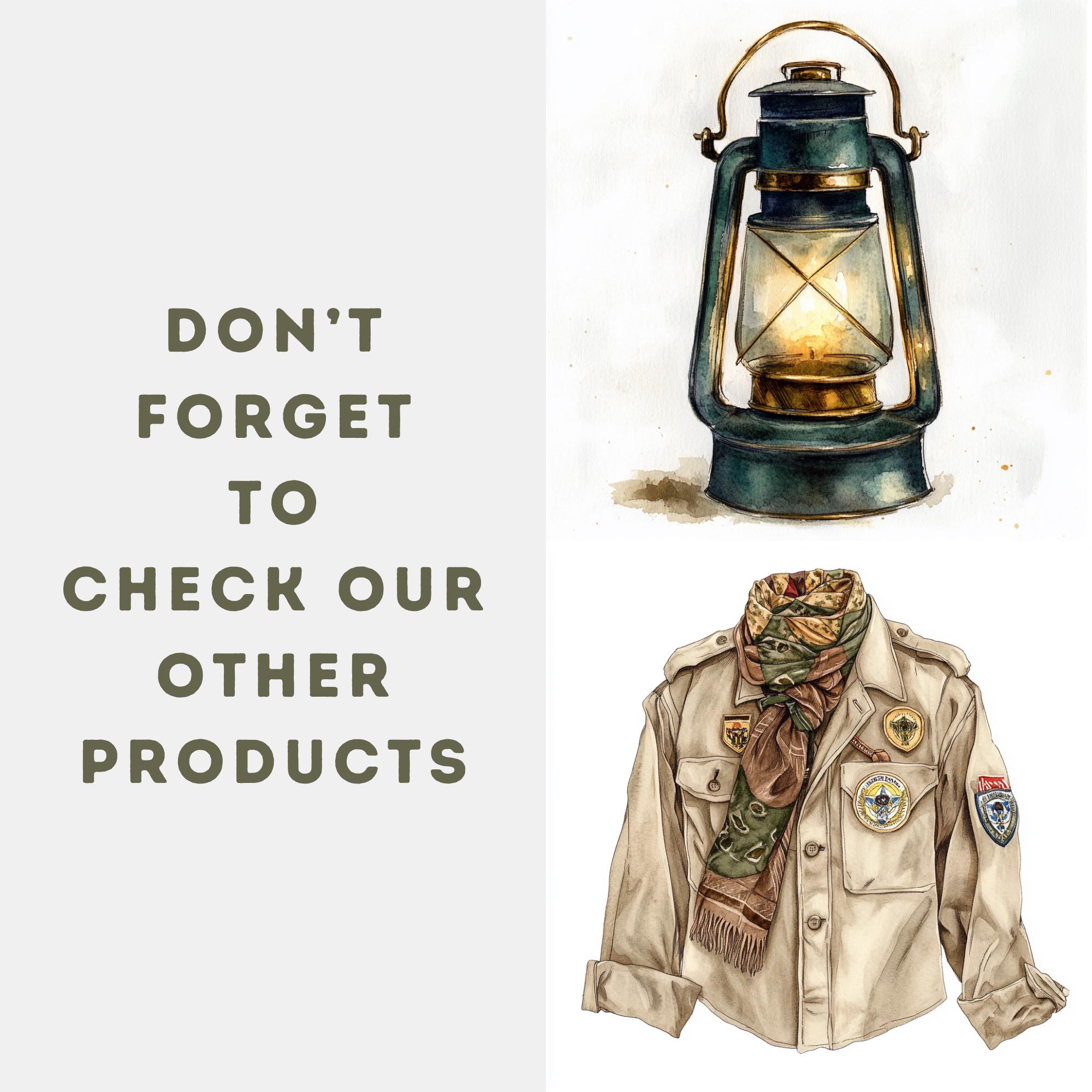 Watercolor Scouting Clipart, Boy Scouts, Girl Scouts, Camping Gear ...