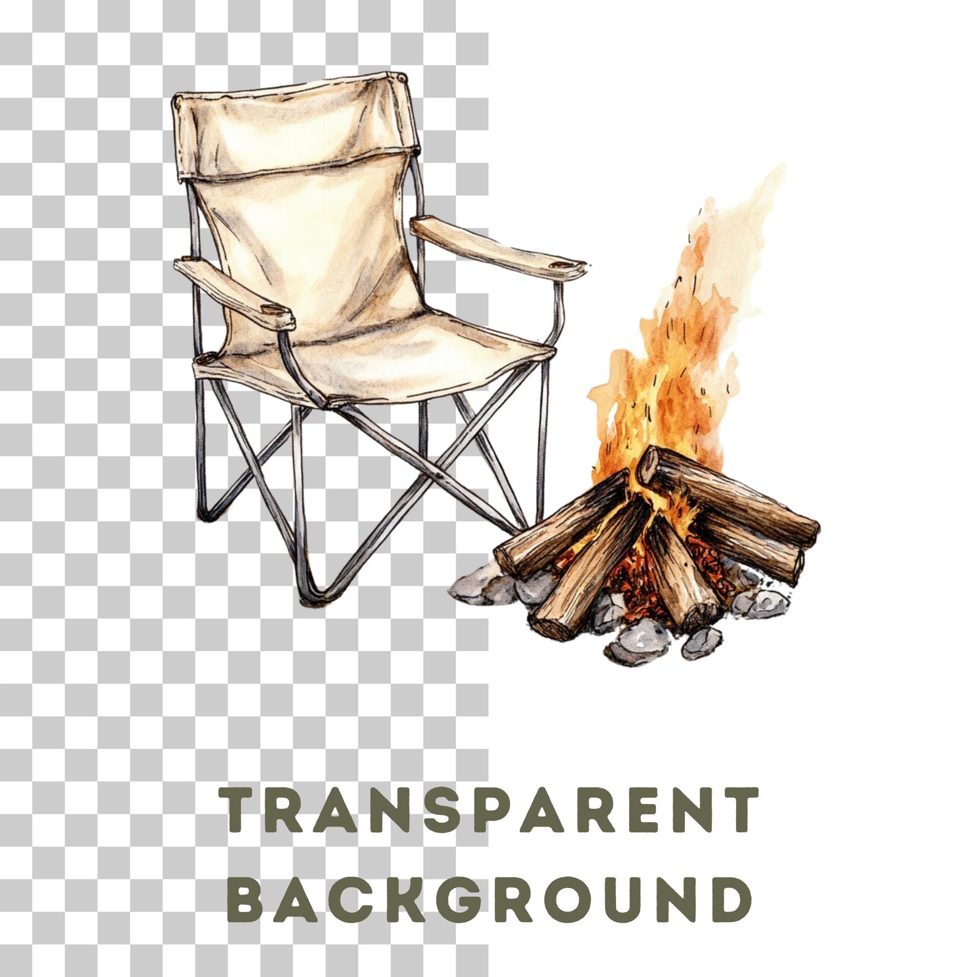 Watercolor Scouting Clipart, Boy Scouts, Girl Scouts, Camping Gear ...