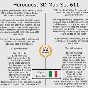 Modular 3D Dungeon Map Tiles for Heroquest: 611-piece Softlock™ Set ...